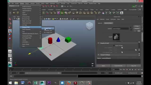 فیلم آموزش مایا Maya 2018 tutorial : Depth of Field and Blur - نماشا