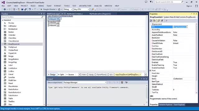 فیلم آموزشی ایجاد Drop Down List ها ی آبشاری در ASP.NET - نماشا